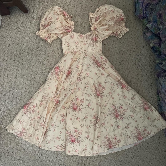 Selkie | Dresses | The Renaissance Girl Tea Rose Dress | Poshmark